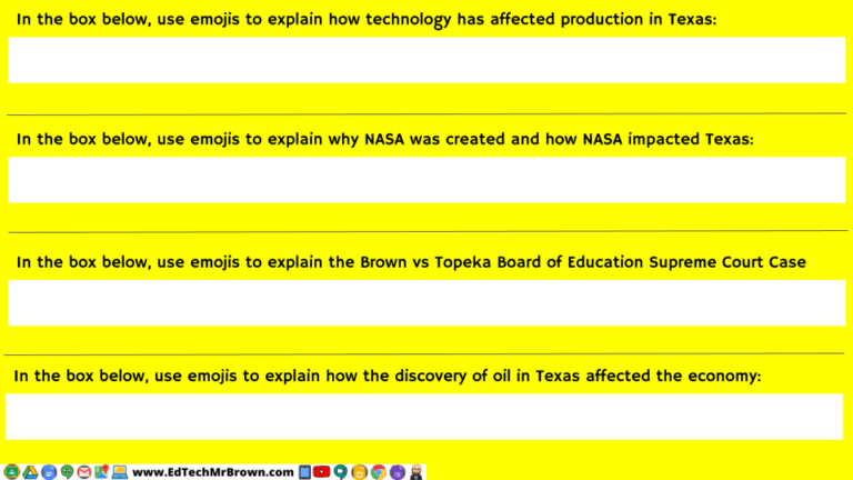Emoji Explanation Activities