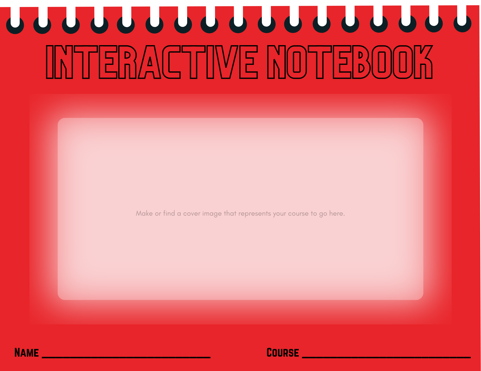 Quick Tip: Digital Notebook Template