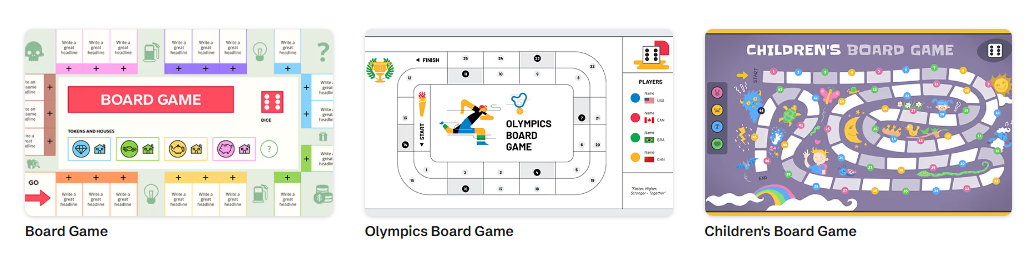 Genially Student Board Game Project